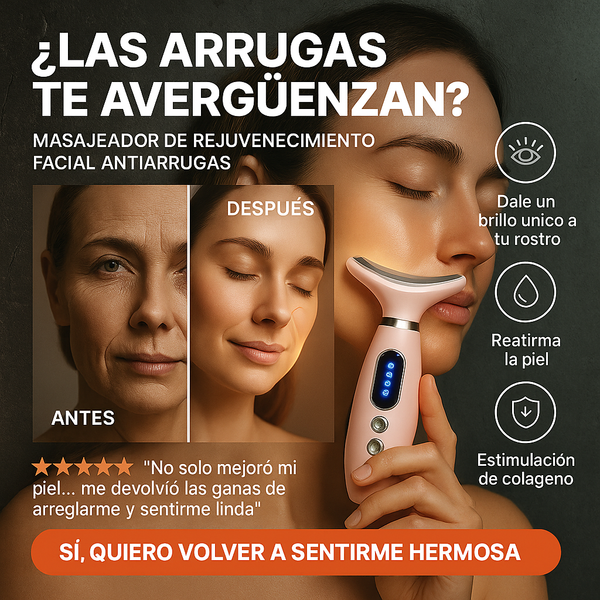 El secreto de una piel suave y luminosa, Masajeador de Rejuvenecimient ...